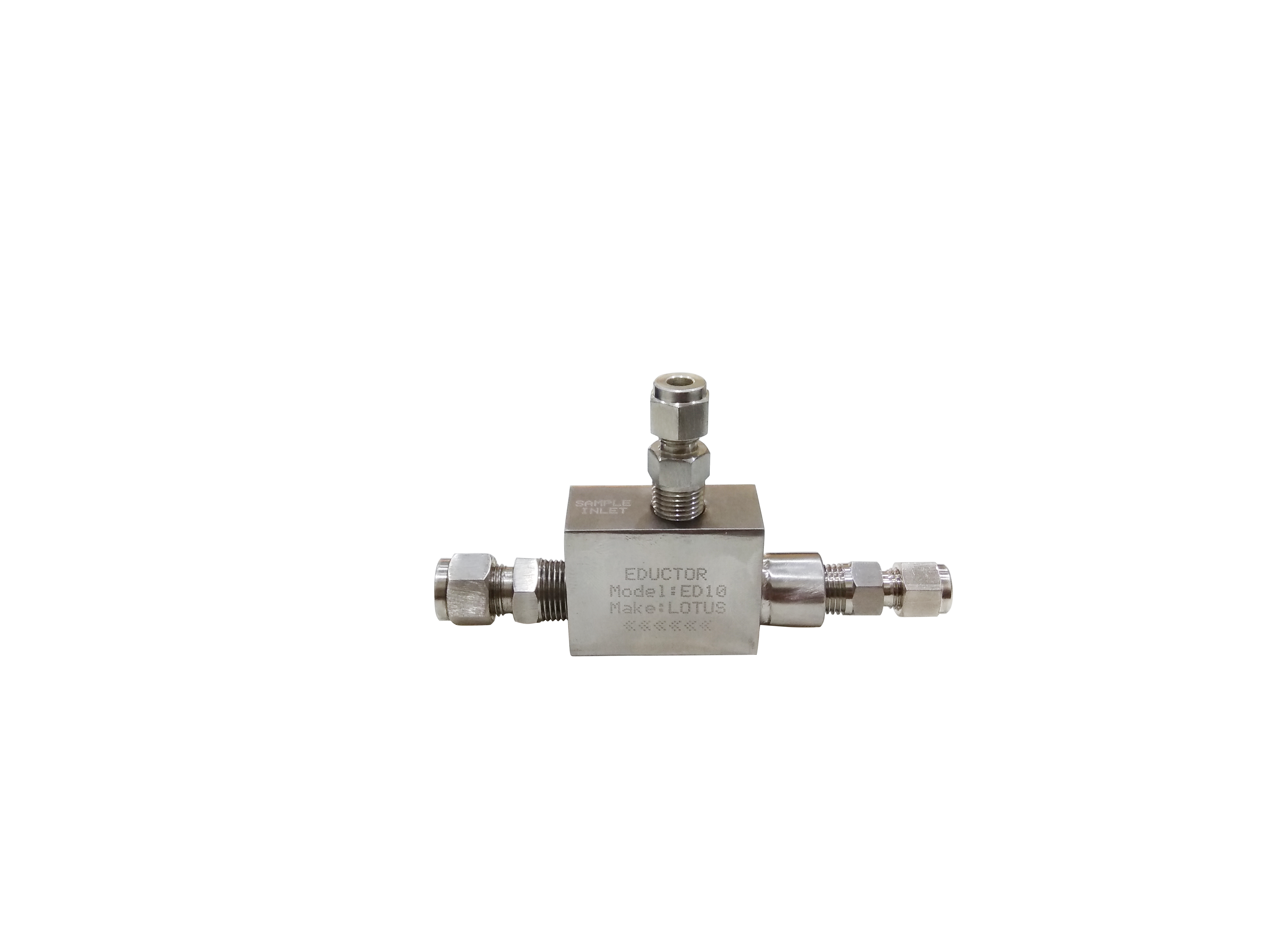 Sample Gas Eductor - Lotus Instruments Solutions